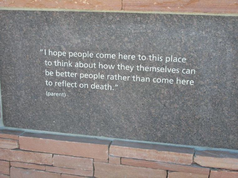 The Columbine Memorial – Daniel Mauser Memorial Website